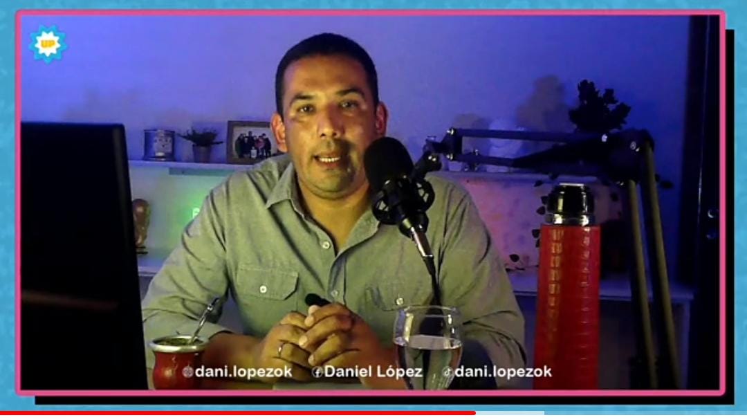 Daniel López presentó sus propuestas a través de una transmisión en ...